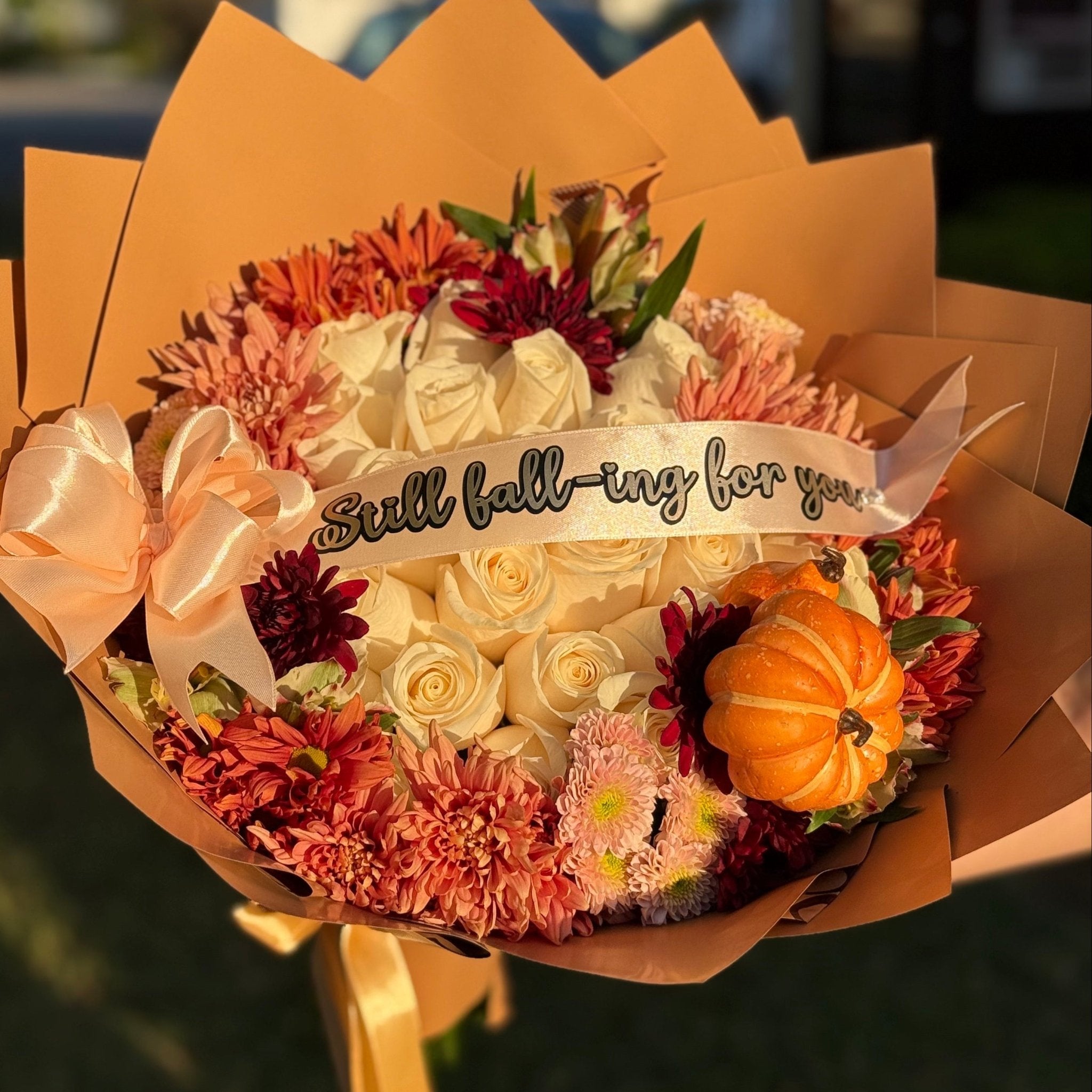 Fall Bouquet - Autumn Ramo Buchon – Magic World Flowers